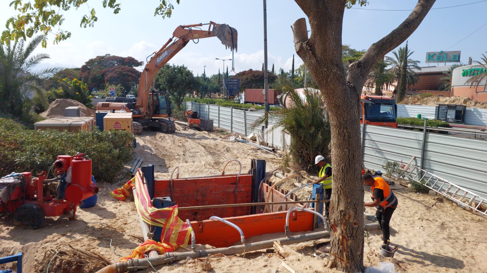 Corner Slide rail system - דיפון, שאיבת מי תהום ותשתיות | יונית